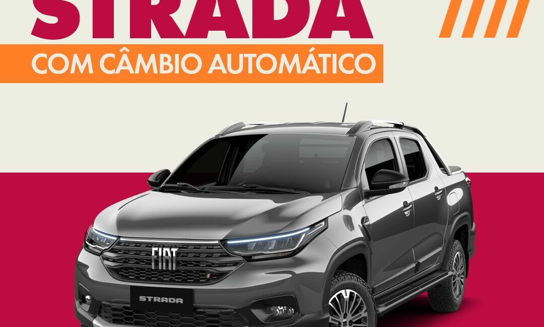 Conheça a Nova Fiat Strada com câmbio automático – Grupo Pianna